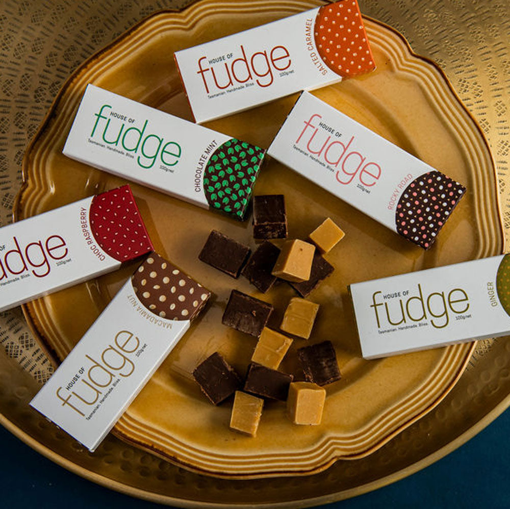 Four Pack of Award Winning Fudge Gift Box – House Of Fudge